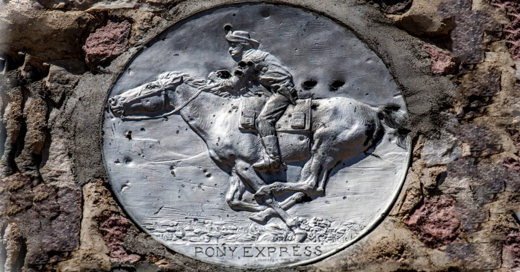 Grab the Mail and Mount Up! The Pony Express Rides Again