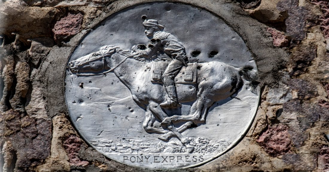 Grab the Mail and Mount Up! The Pony Express Rides Again