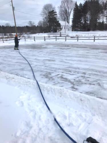 How to Turn Your Outdoor Arena Into a Skating Rink