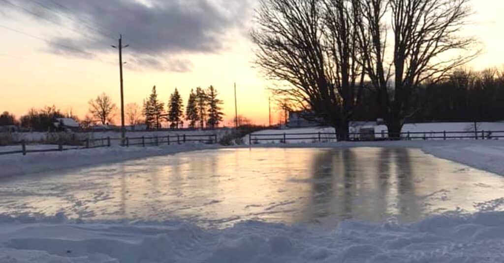 How to Turn Your Outdoor Arena Into a Skating Rink