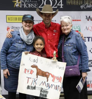 Tik Maynard Wins Road to the Horse
